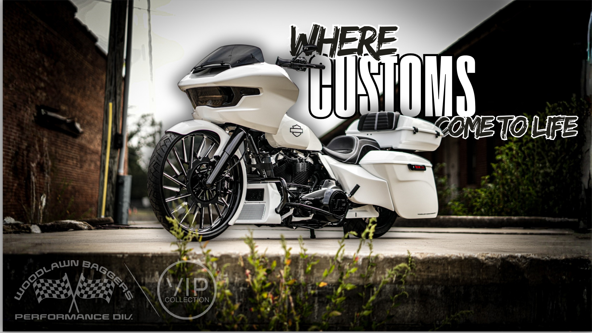 Custom Harley Baggers Built to Turn Heads | Woodlawn Baggers