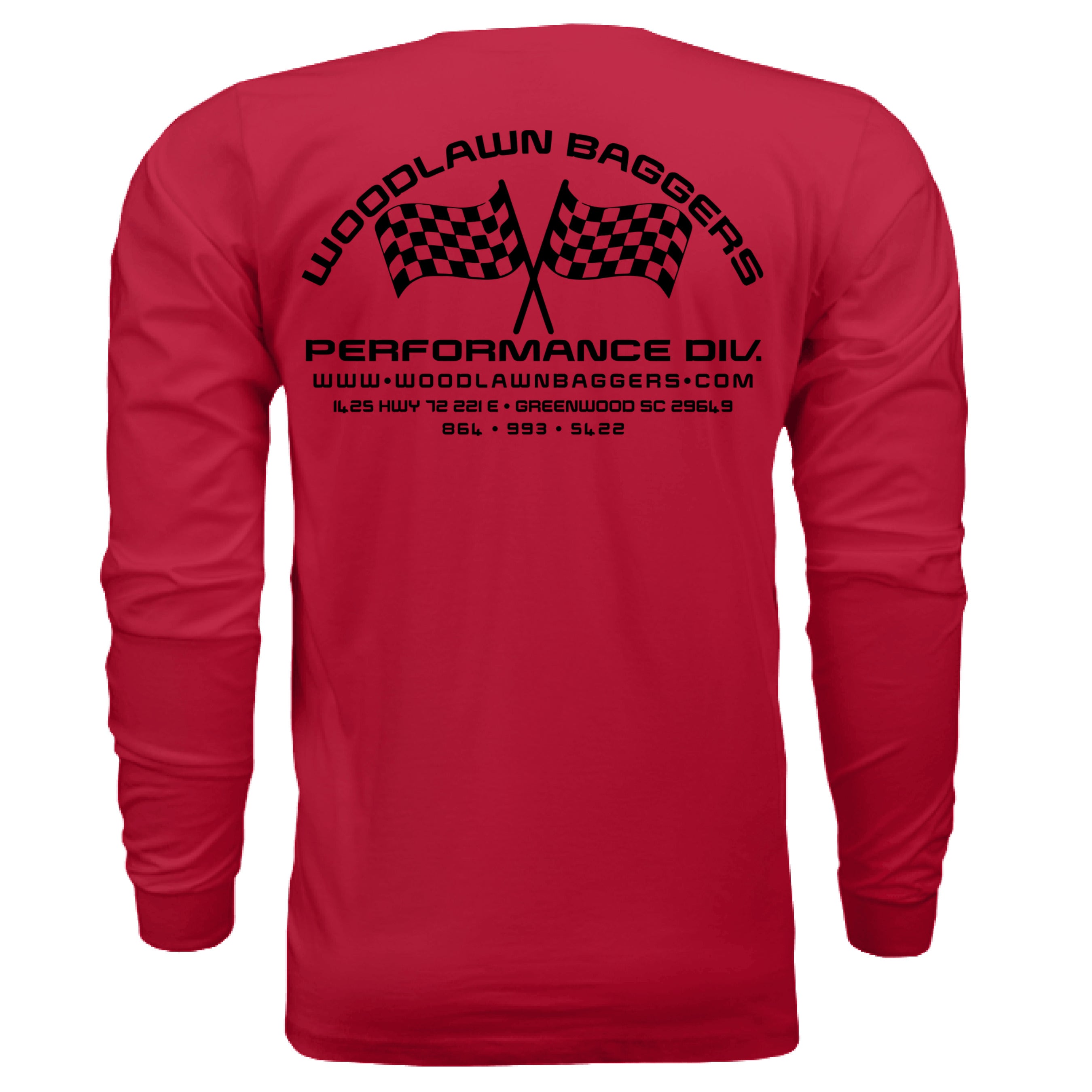 WBPD Black Label Long Sleeve T-Shirt | OG Logo – Woodlawn Baggers